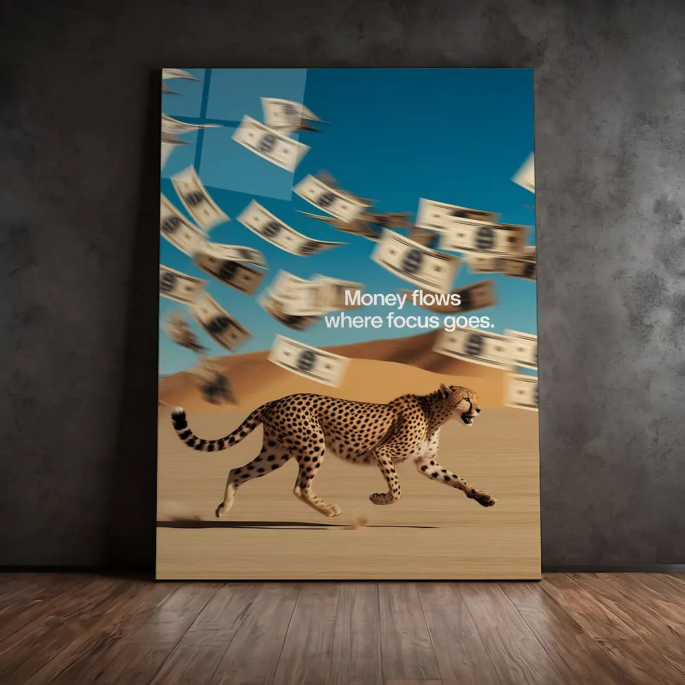 Money Flows Where Focus Goes – Zenz Art