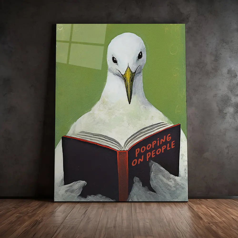 Seagull Pooping On People – Zenz Art